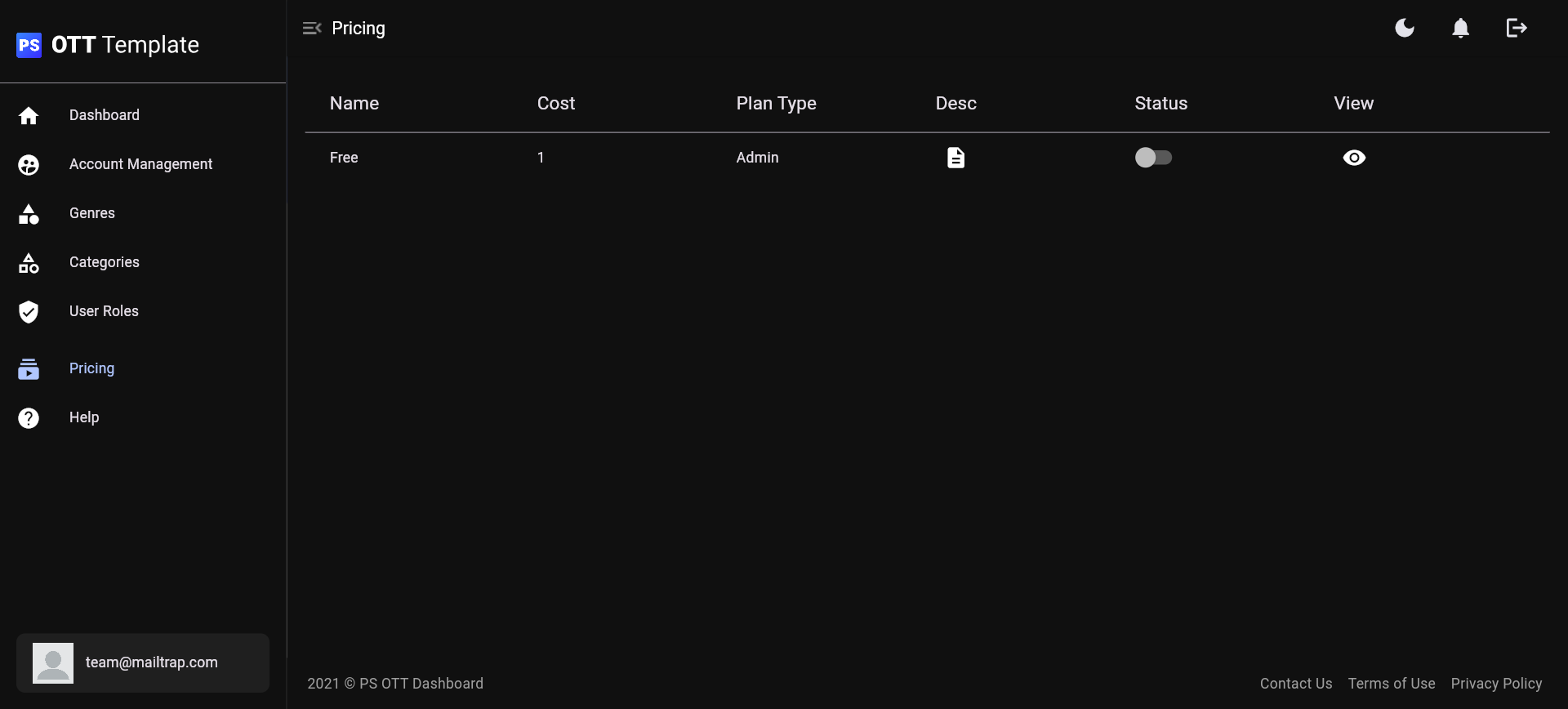 PS-OTT - Video Streaming Service Template by peanutsquarellp | CodeCanyon